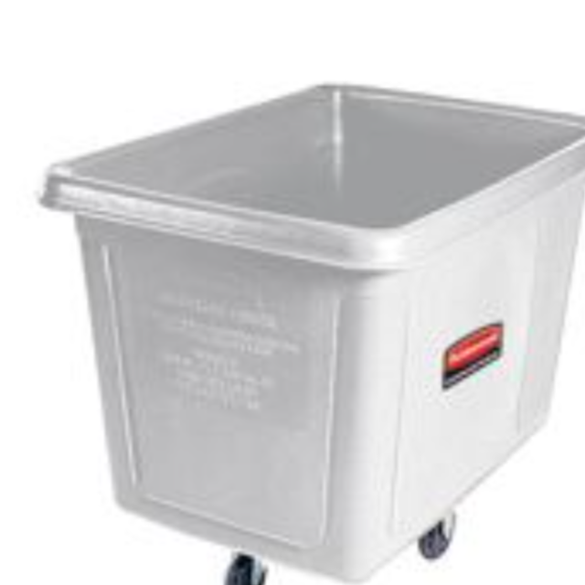 Chariot de buanderie cubique 8 pieds cubes Rubbermaid #4608 - Novaco